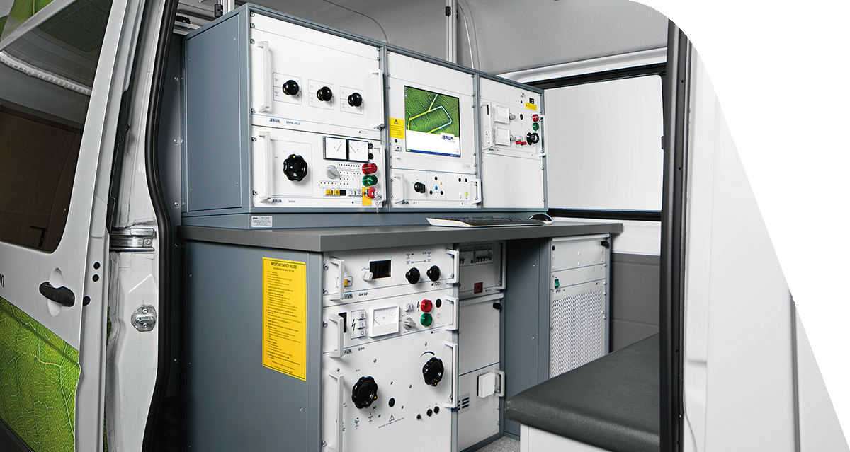 Cable test van: transcable | BAUR GmbH