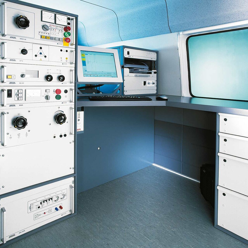 Cable test van: transcable | BAUR GmbH