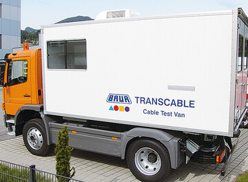 Cable test van: transcable | BAUR GmbH