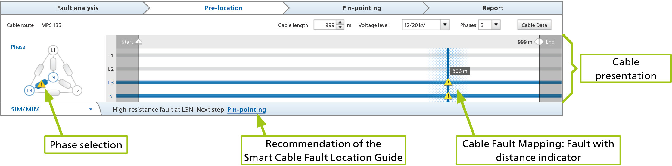 Cable testing and diagnostics: BAUR Software 4 I BAUR GmbH