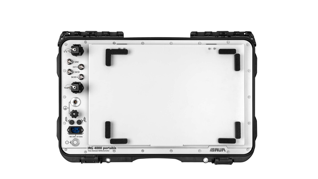 Cable fault location: IRG 4000 portable I BAUR GmbH