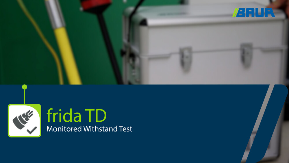 Cable testing and diagnostics: VLF unit | BAUR GmbH