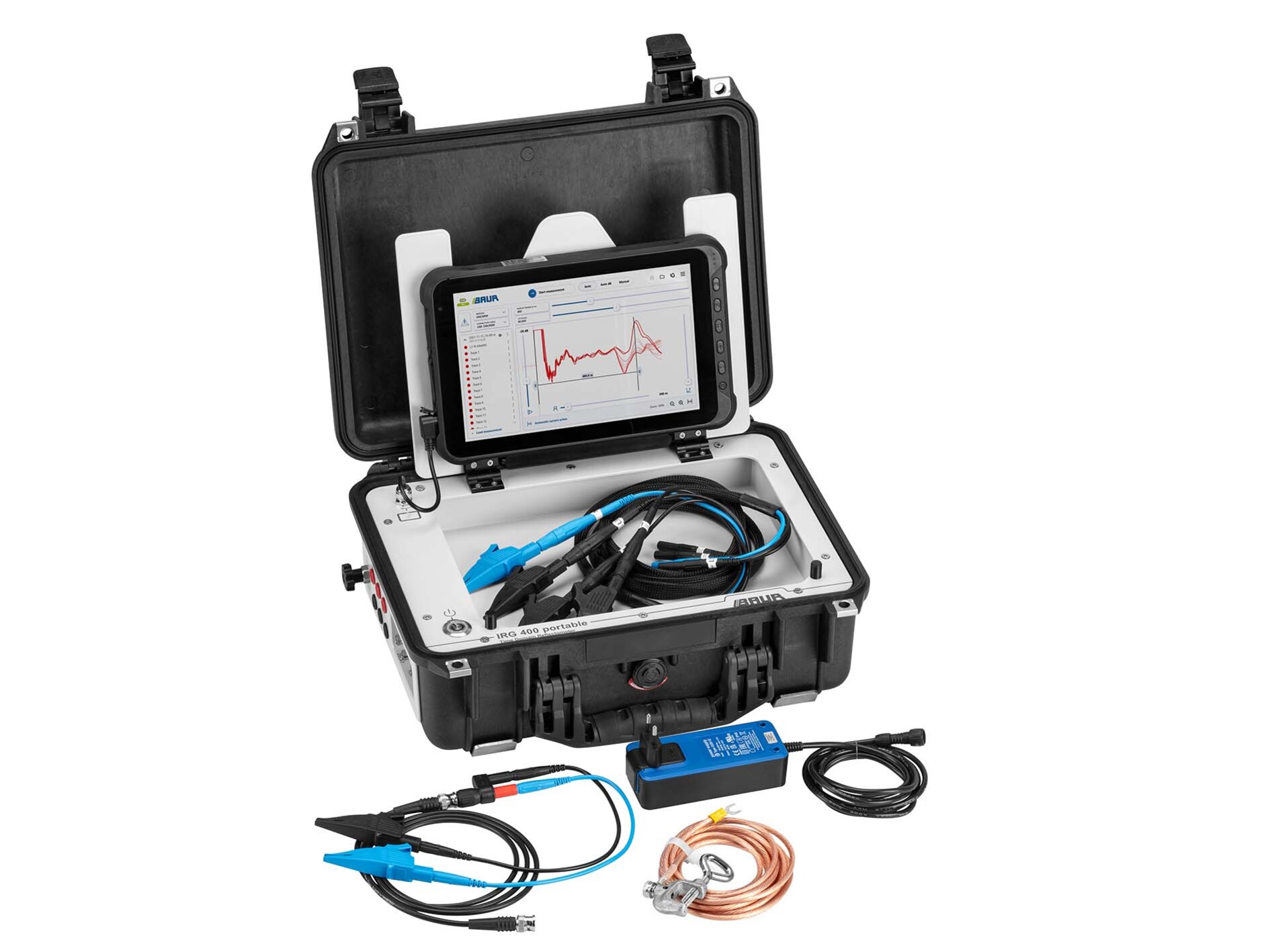 Cable fault location: IRG 400 I BAUR GmbH