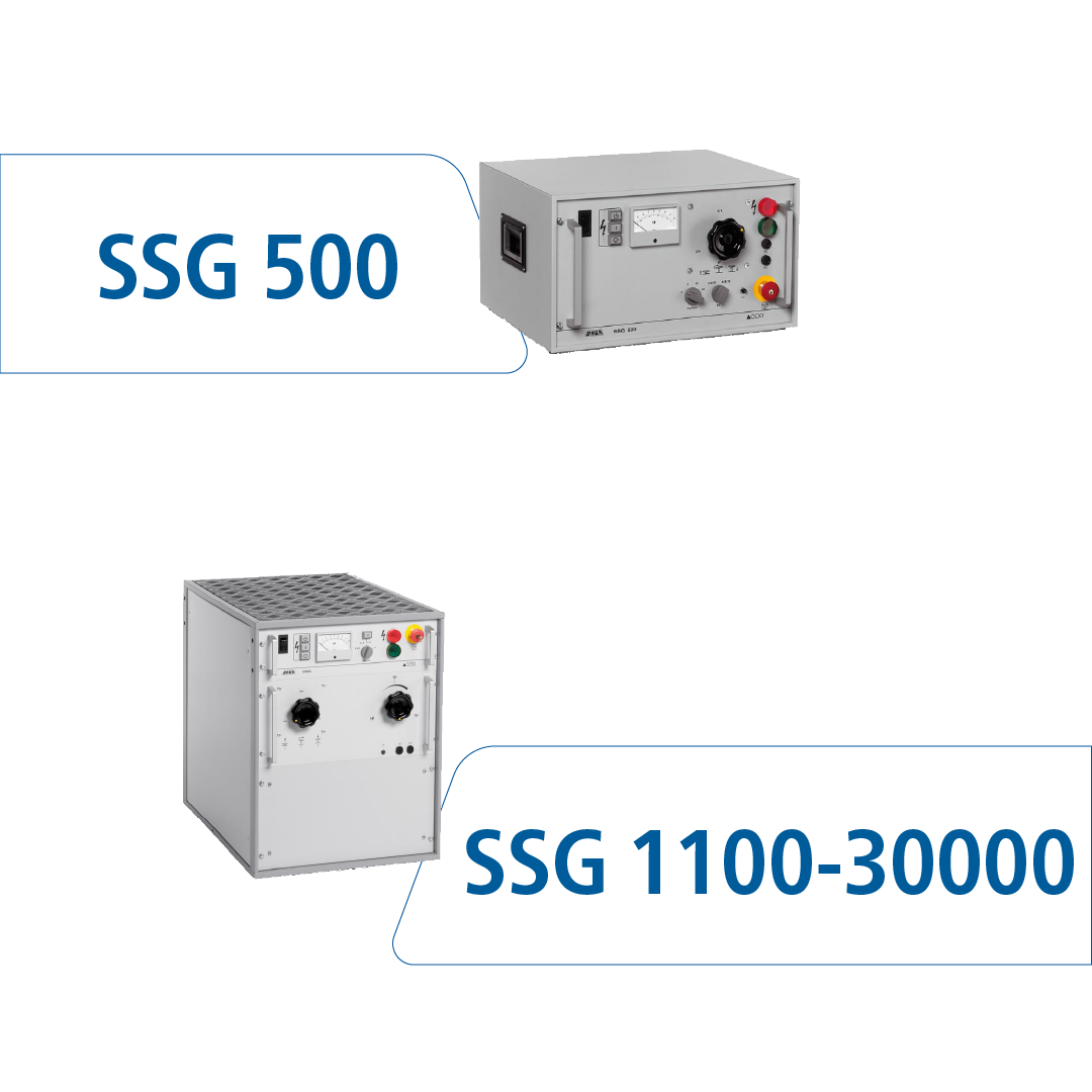 Localizzazione dei guasti nei cavi: Generatore di tensione impulsiv...