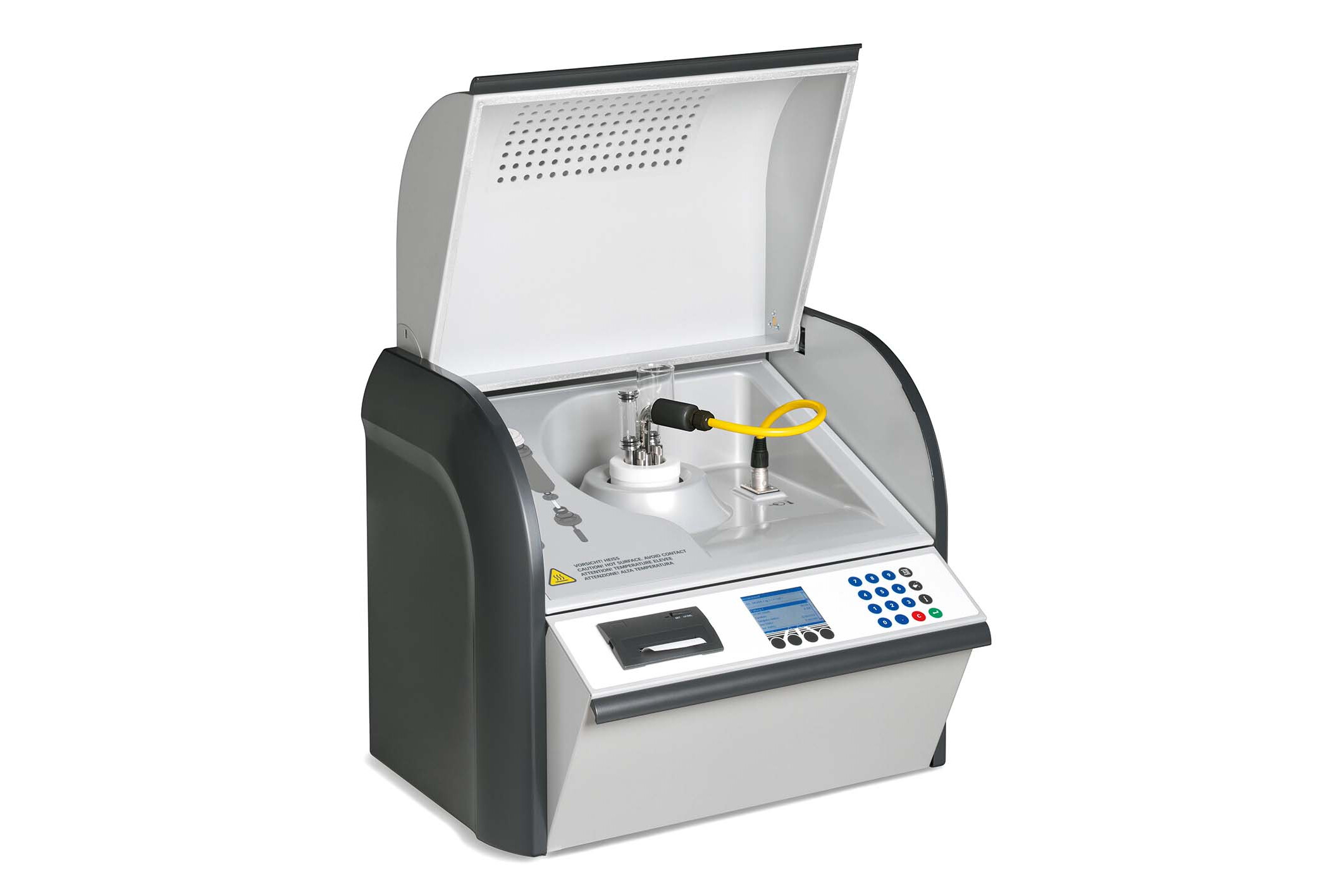 Insulating oil testing: Oil breakdown voltage tester DPA 75 C I BAU...
