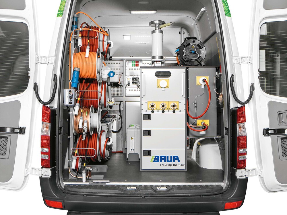 Cable test van: transcable | BAUR GmbH
